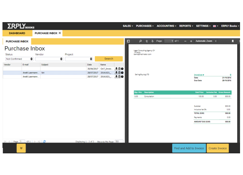 Accountant features in ERPLY Books - ERPLY Books Accounting